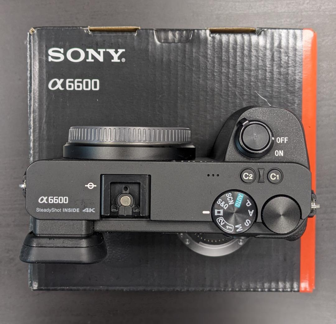 SONY A6600 MIRRORLESS CAMERA (E-MOUNT APS-C), Photography, Cameras on ...