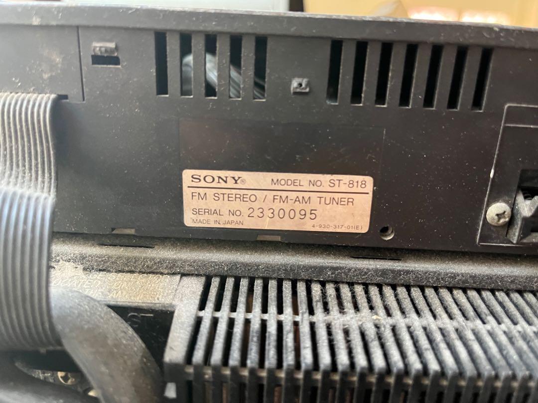 SONY FH-818R Compact Hi Density System Speakers with Radio and Cassette, Audio, Soundbars ...