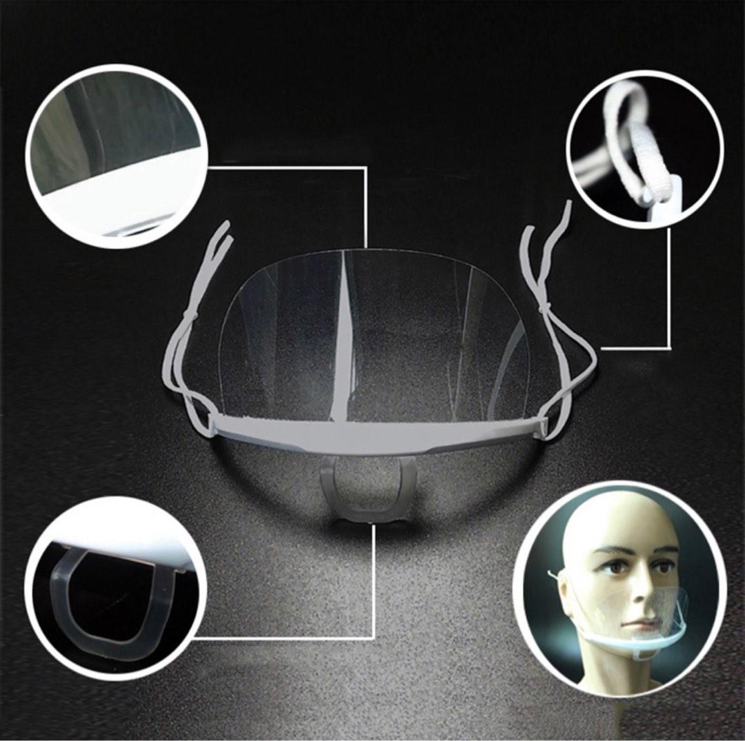 Spit Guard, Health & Nutrition, Face Masks & Face Shields on Carousell