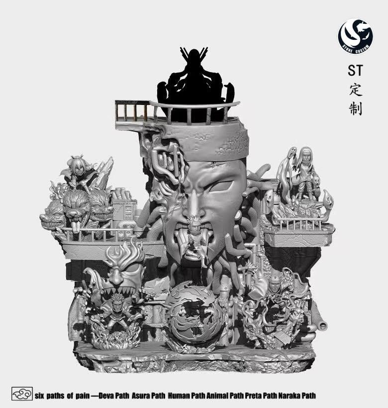 ST Studio - WCF Six Paths Of Pain Series - 03 Naraka Path , 04 Asura ...