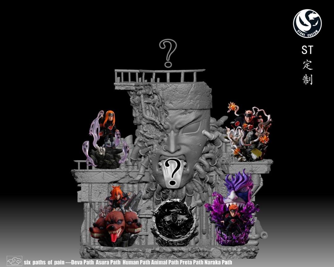 ST Studio - WCF Six Paths Of Pain Series - 03 Naraka Path , 04 Asura ...