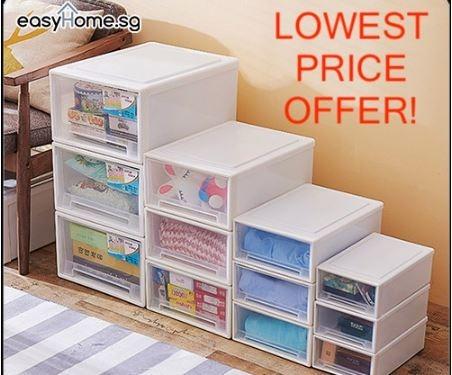 Stackable Storage Chest Drawers 7 Sizes storage Drawer storage box ...