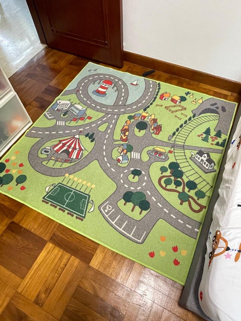Stadsdel ikea cars driving around carpet, Furniture & Home Living, Home ...