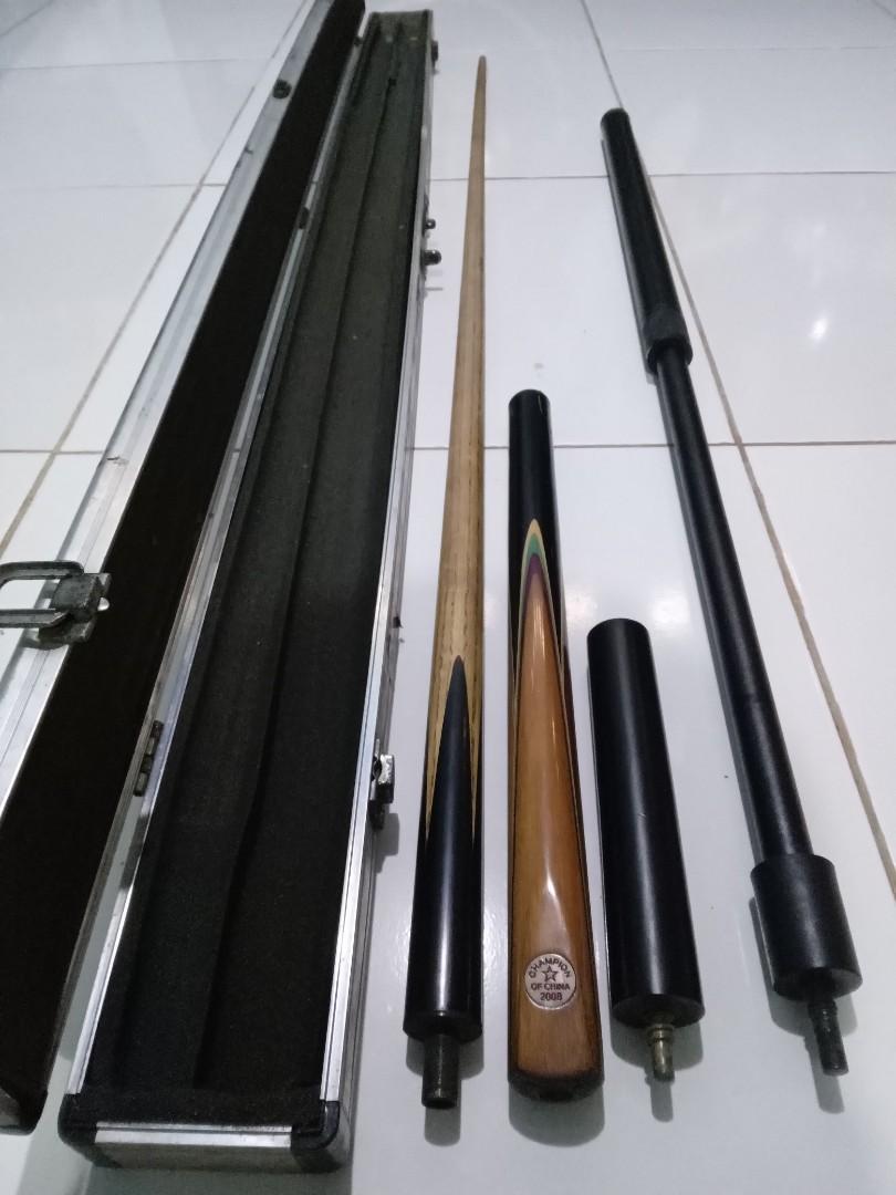 Stick billiard vintage fullset Champion Of China 2008 klasik koleksi ...