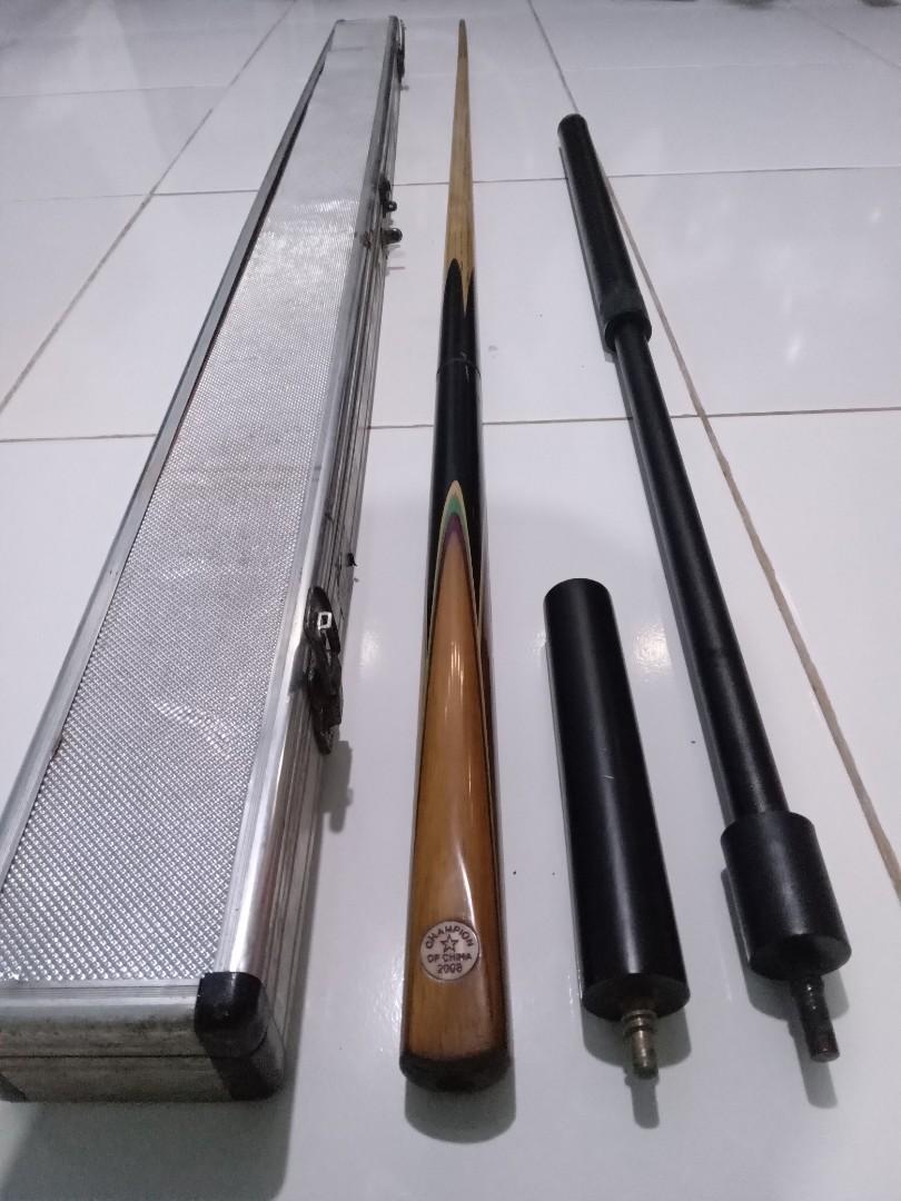 Stick billiard vintage fullset Champion Of China 2008 klasik koleksi ...