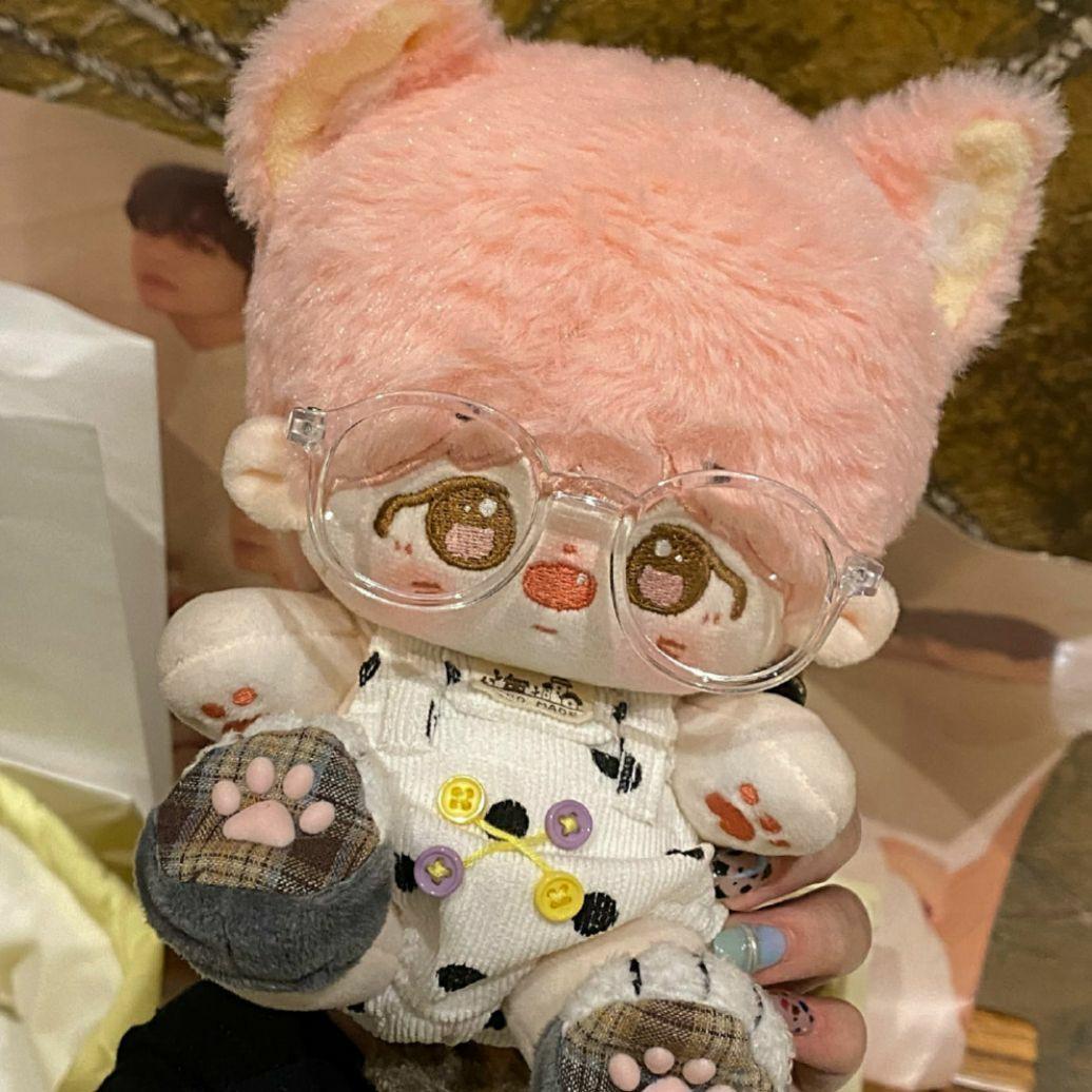 Suga 20cm BTS Doll - Pink Kitty Suga Doll on Carousell
