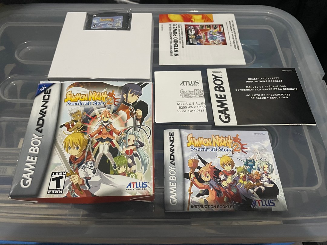 Summon Night 2 GBA, Video Gaming, Video Games, Nintendo on Carousell