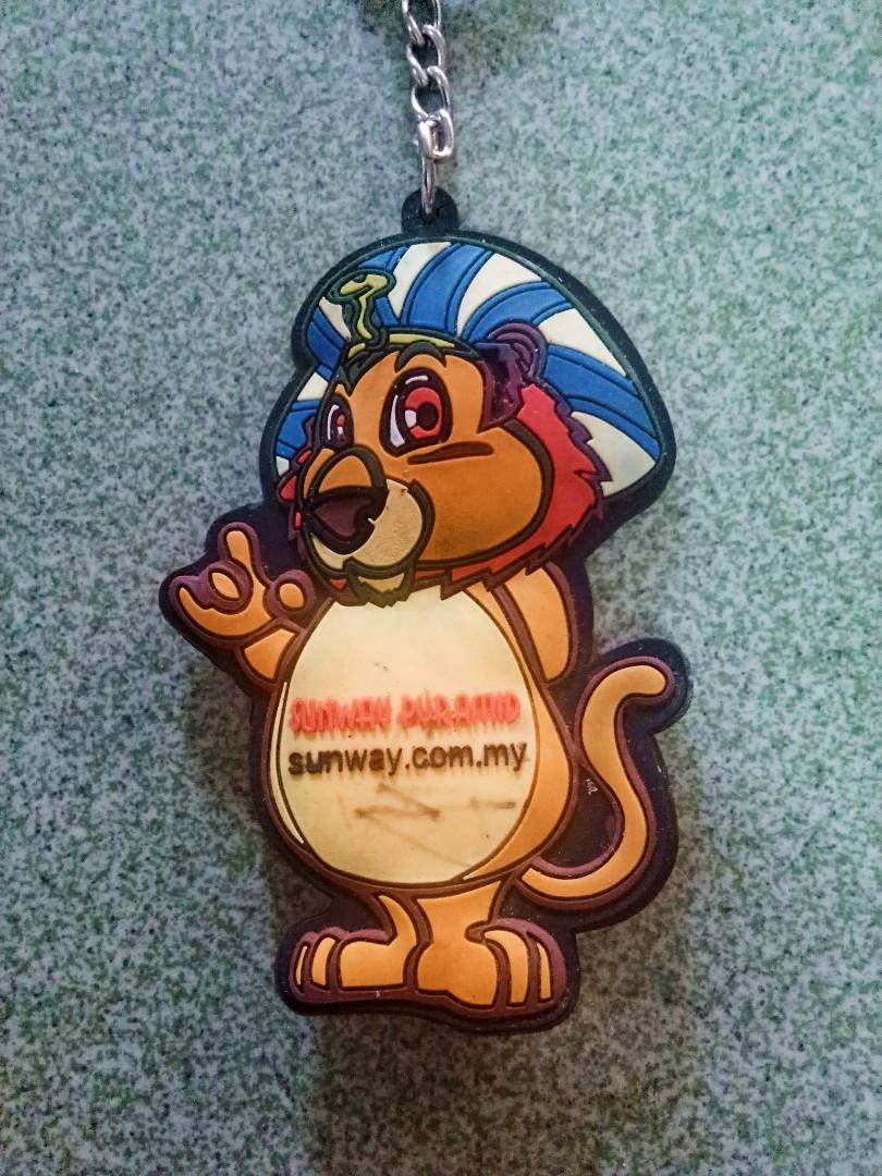 Sunway Pyramid Sphinx Lion Rubber Keychain., Hobbies & Toys, Stationery ...