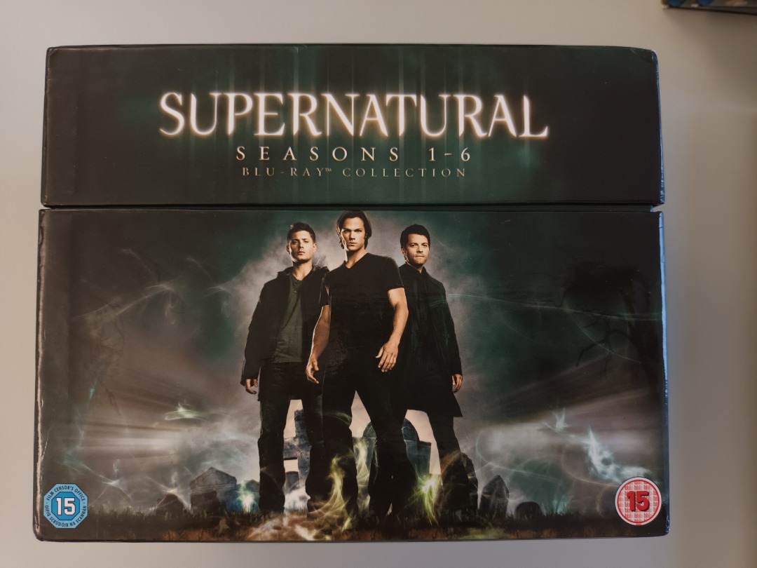 Supernatural Complete Season 1 to 6, 興趣及遊戲, 音樂樂器 & 配件, 音樂與媒體 - CD 及 DVD - Carousell
