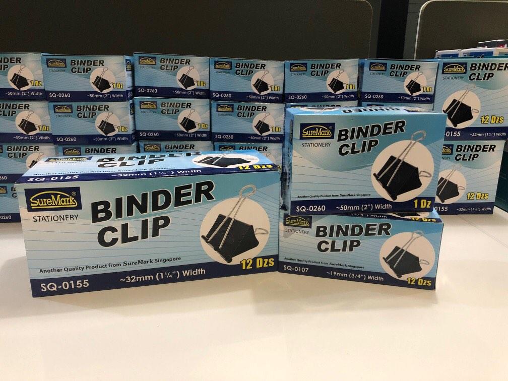 Suremark Binder Clip, Hobbies & Toys, Stationery & Craft, Stationery ...