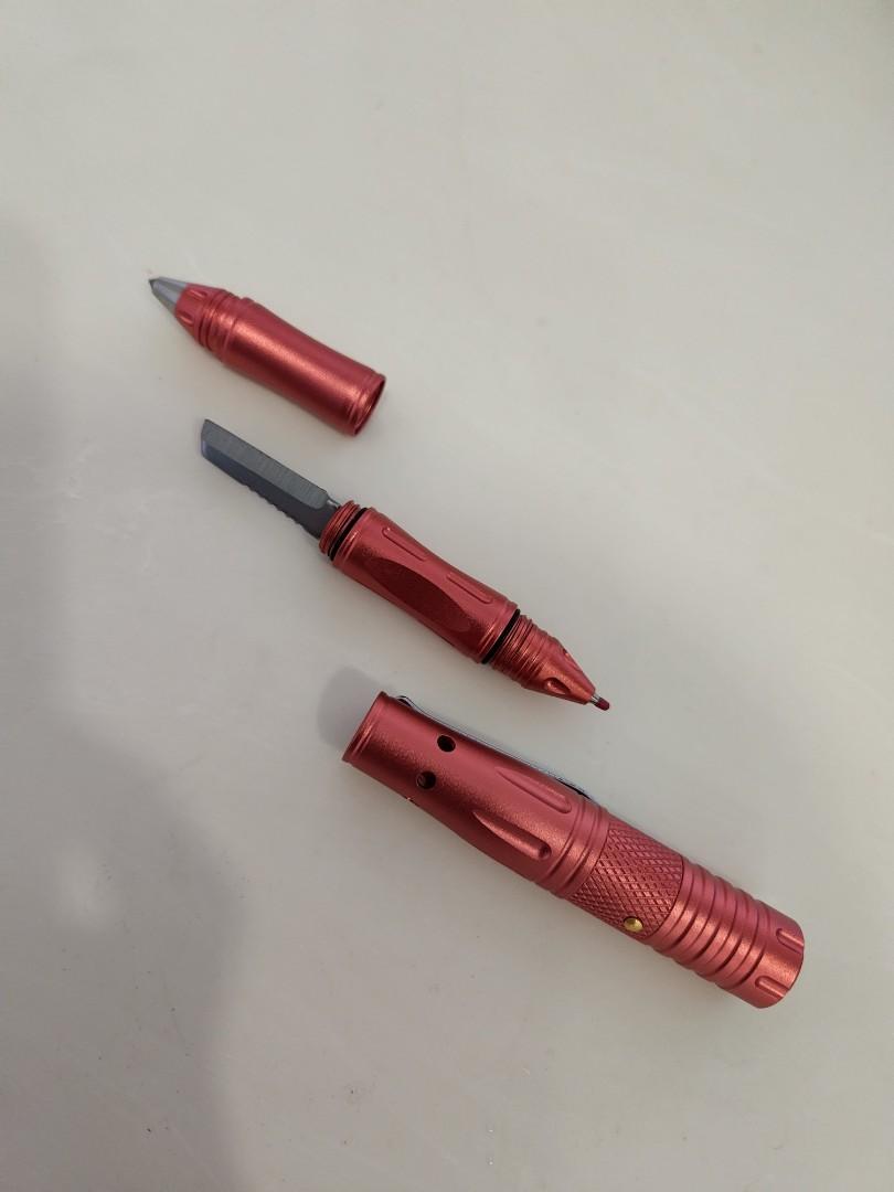 Swiss Multi-Function Pen (light, write, knife, tungsten head ...