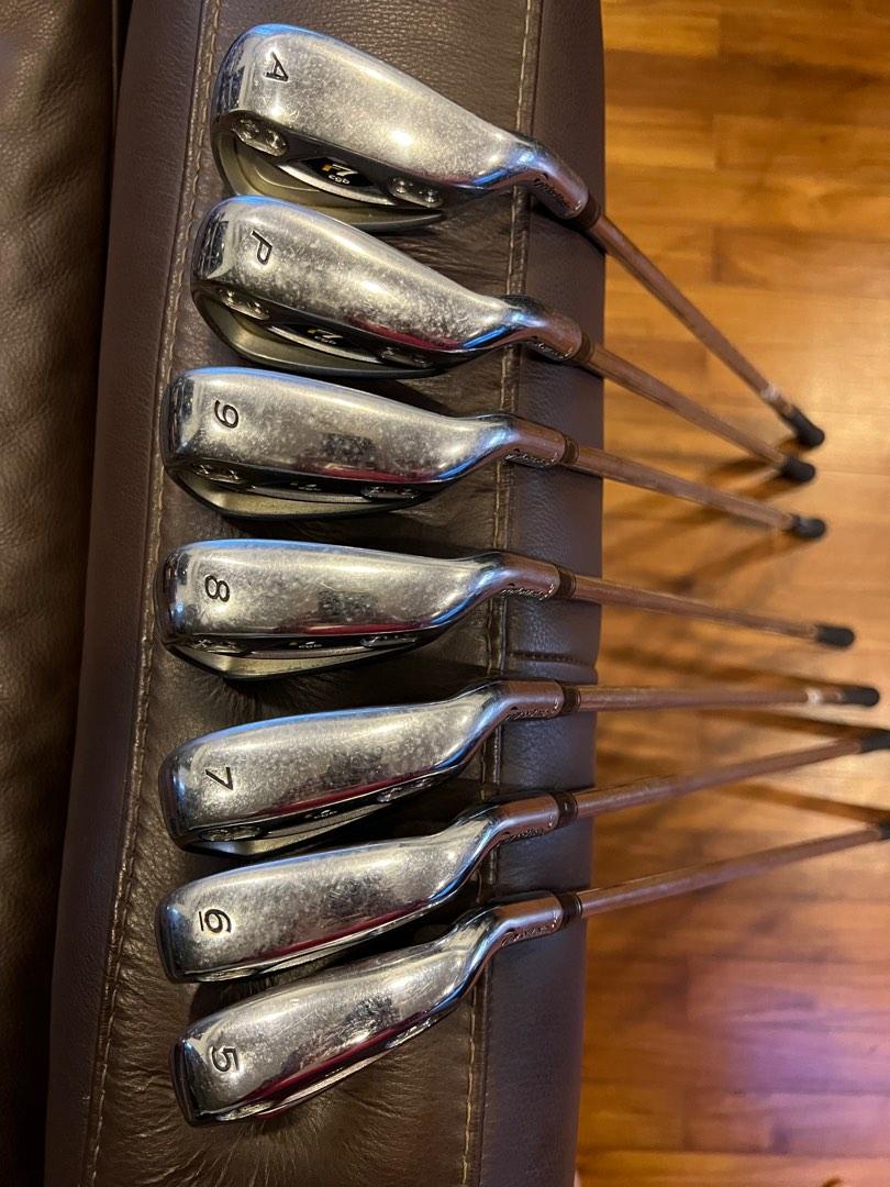 TaylorMade technology the R7 CGB Max irons look great at address and ...