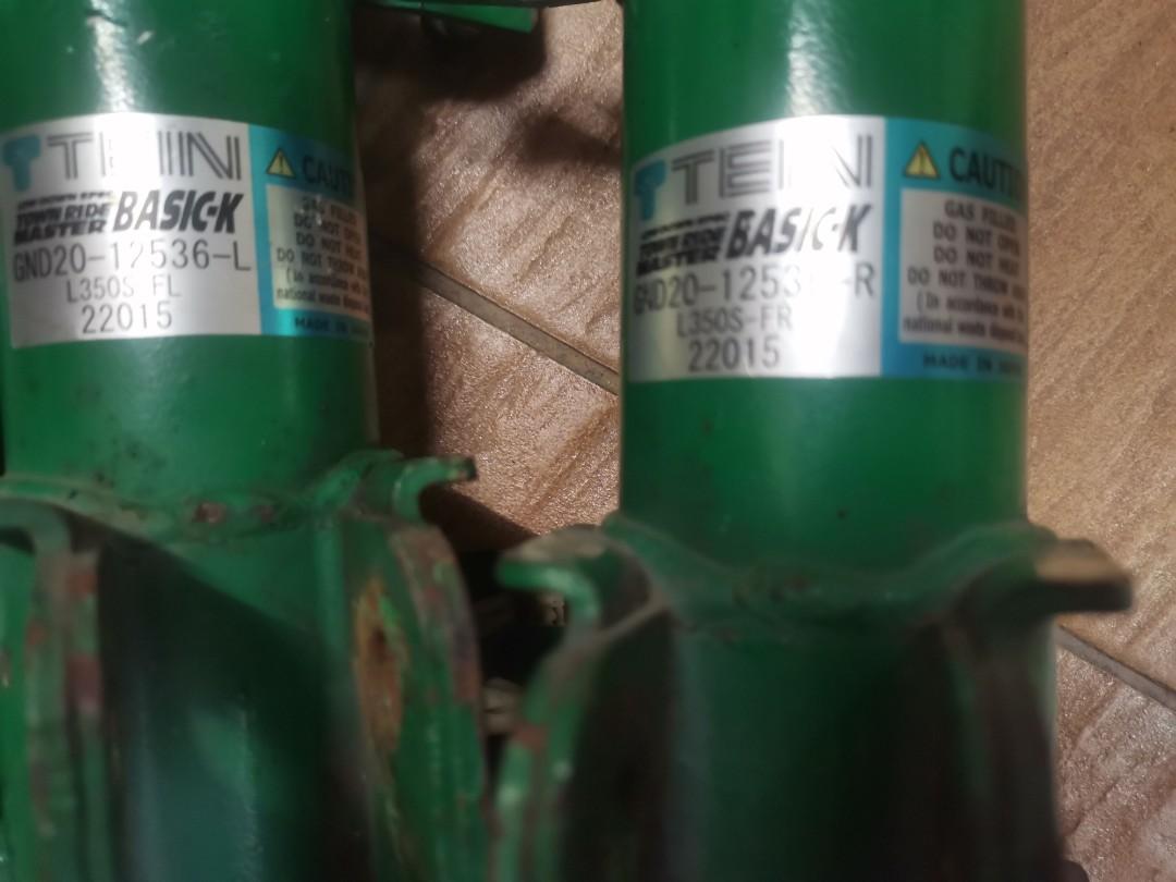 Tein adjustable absorber kelisa kenari viva, Auto Accessories on Carousell