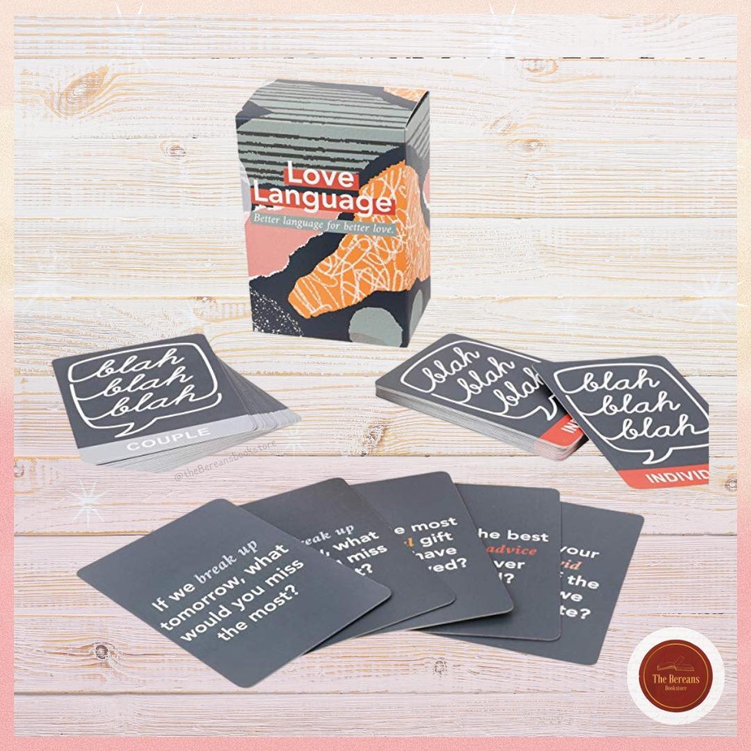 Love Language CARD GAMES | christian games, couples, friends ...