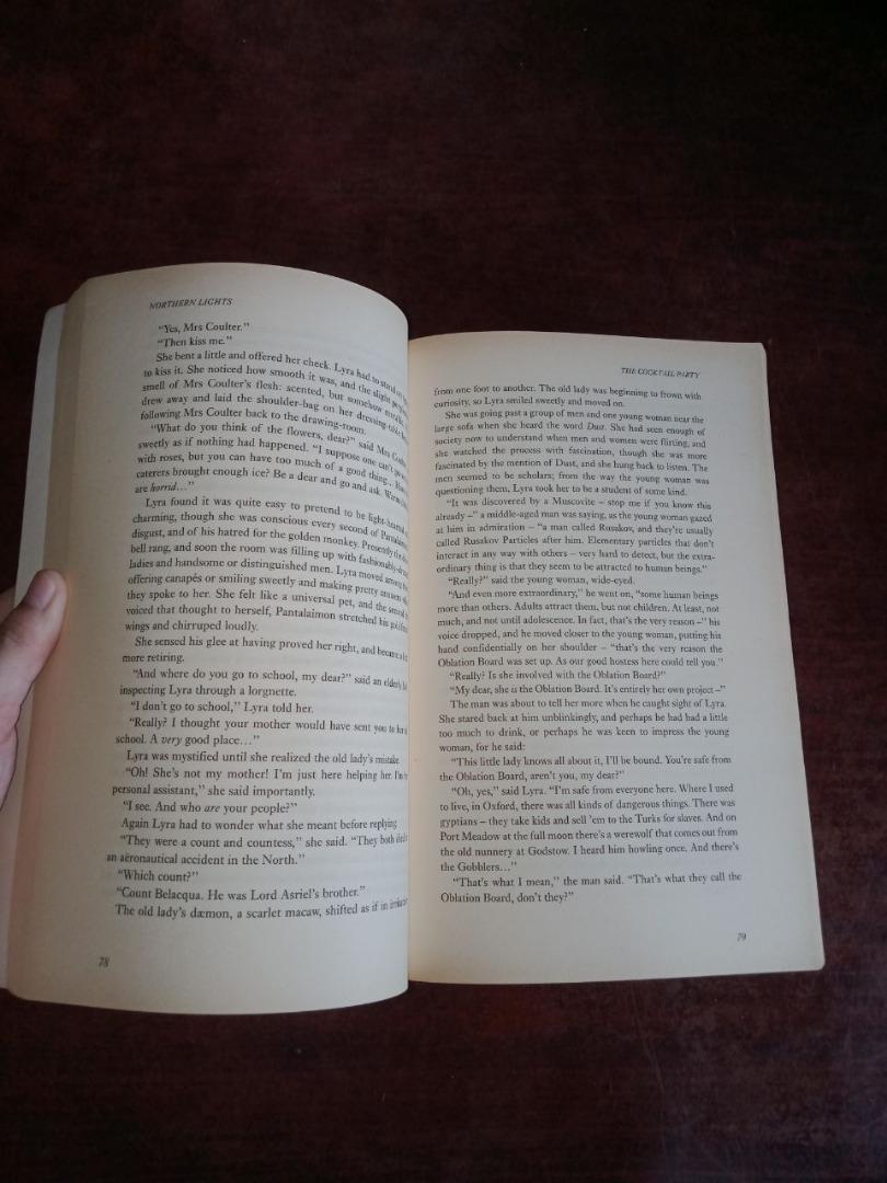 The Golden Compass Trilogy In One Book By Philip Pullman Hobbies 4148