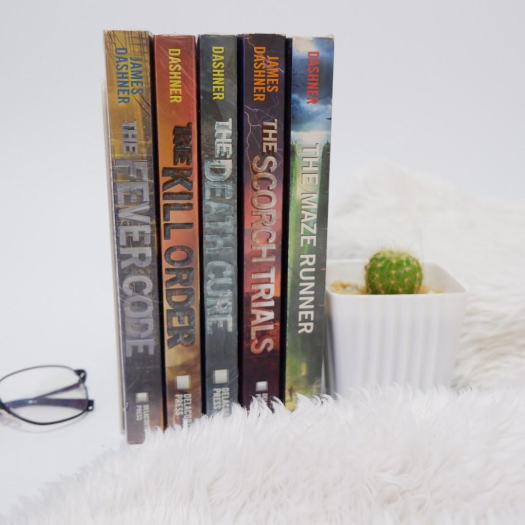 The Maze Runner Book Set - James Dashner, Hobbies & Toys, Books ...