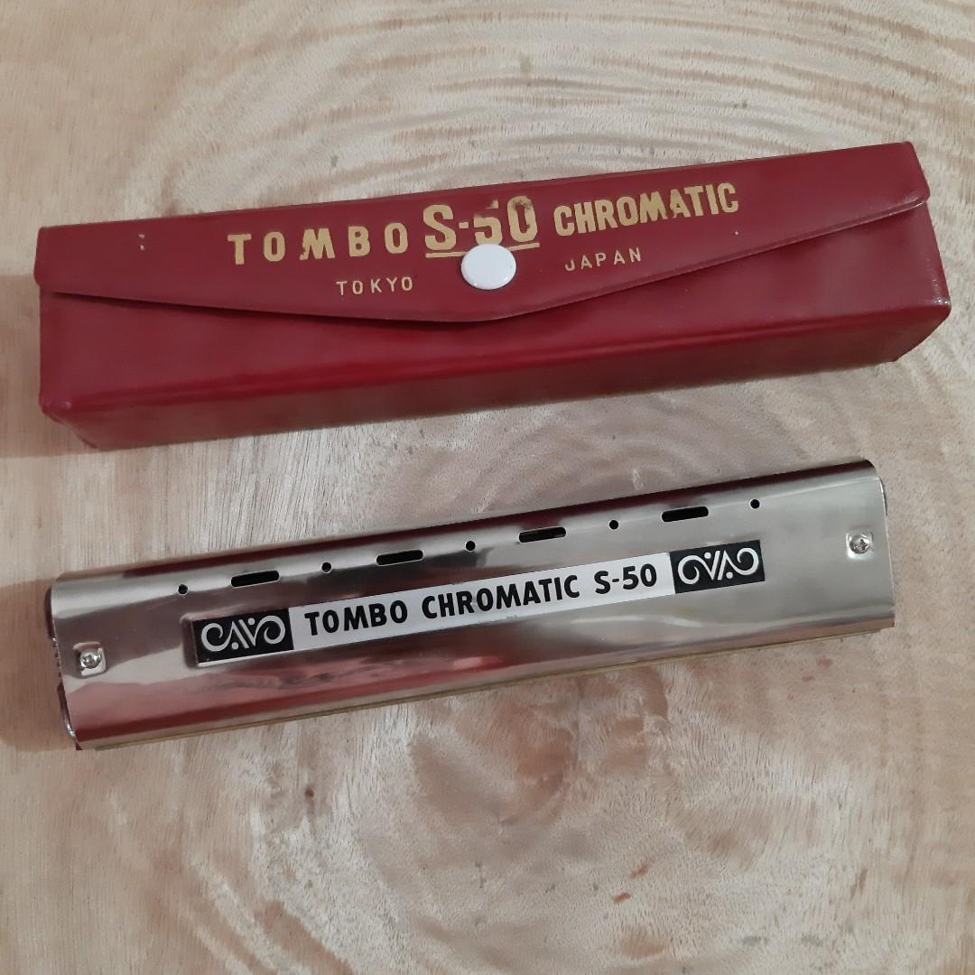 Tombo S-50 Chromatic Harmonica, Hobbies & Toys, Music & Media, Musical Instruments on Carousell