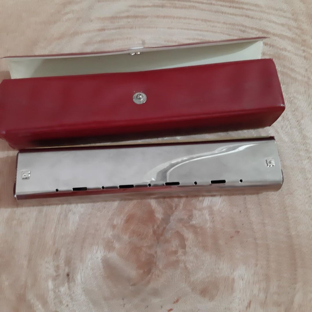 Tombo S-50 Chromatic Harmonica, Hobbies & Toys, Music & Media, Musical Instruments on Carousell