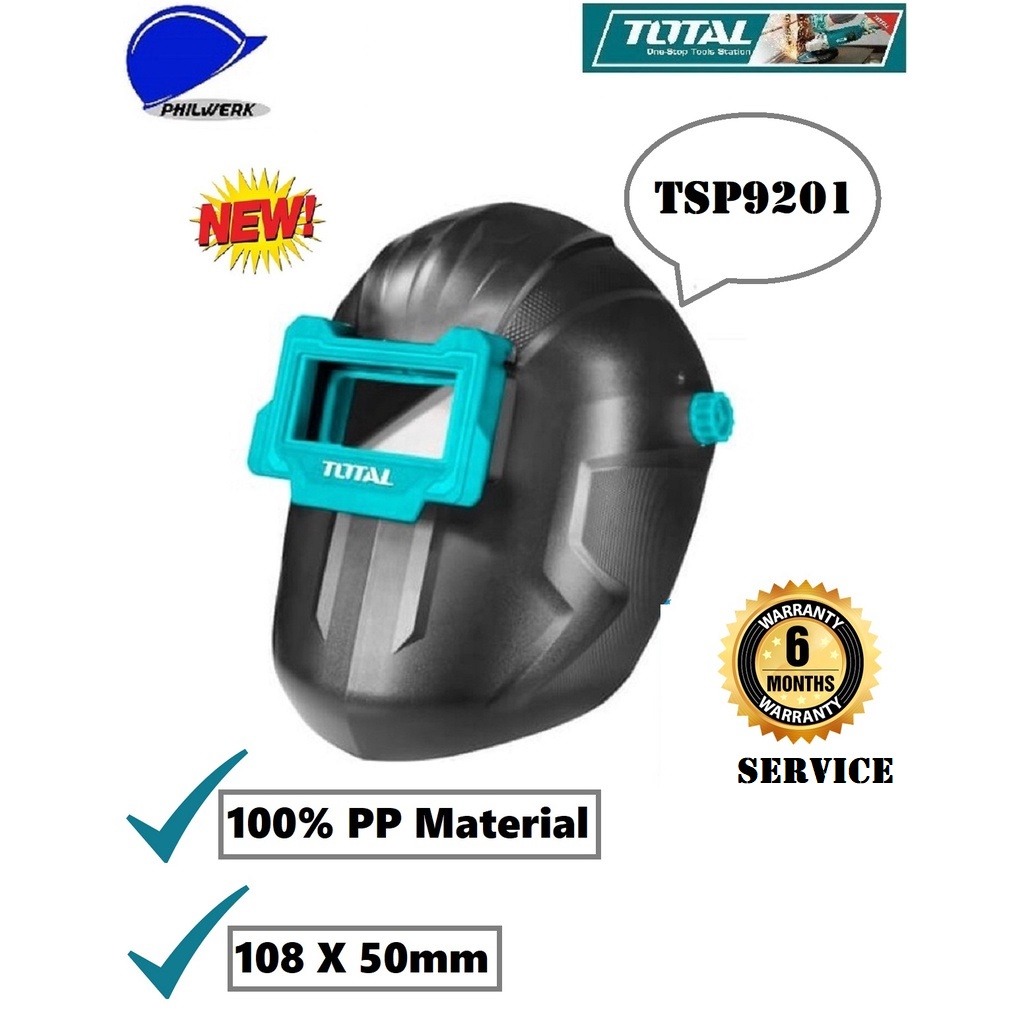 TOTAL Welding Helmet Movable TSP9201, Commercial & Industrial ...