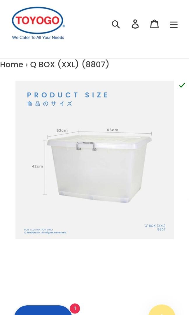 Toyogo large box, Furniture & Home Living, Home Improvement ...