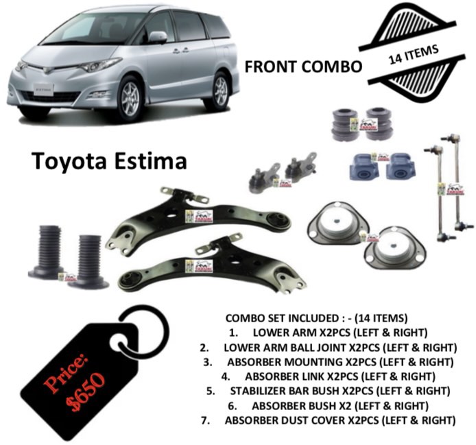 Toyota Estima Suspension, Car Accessories, Accessories on Carousell