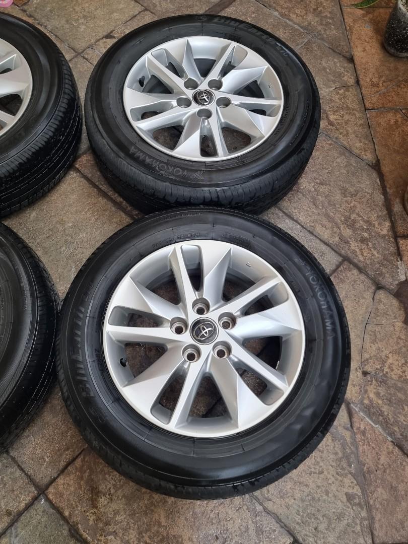 Toyota Innova Stock Mags 16s, Car Parts & Accessories, Mags and Tires ...