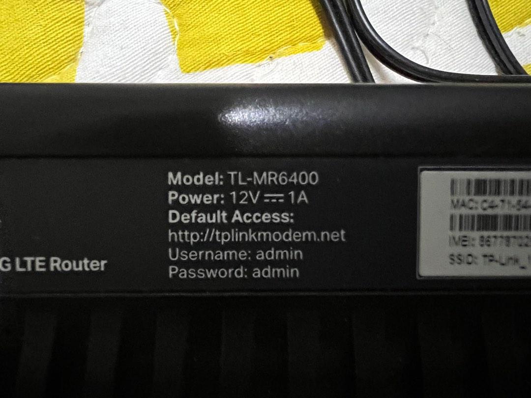 TP link sim card router 300Mbps wireless N 4G LTE, 電腦＆科技, 電腦周邊及配件, Wifi ...