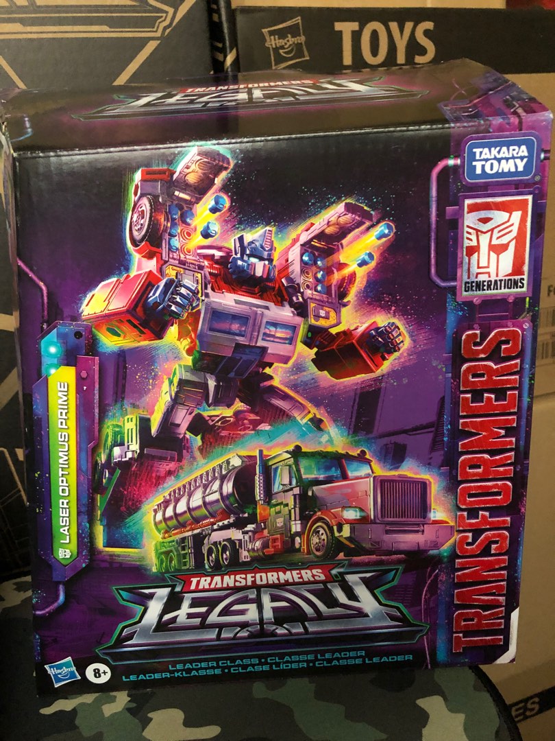 Transformers Legacy LASER OPTIMUS PRIME, Hobbies & Toys, Toys & Games ...