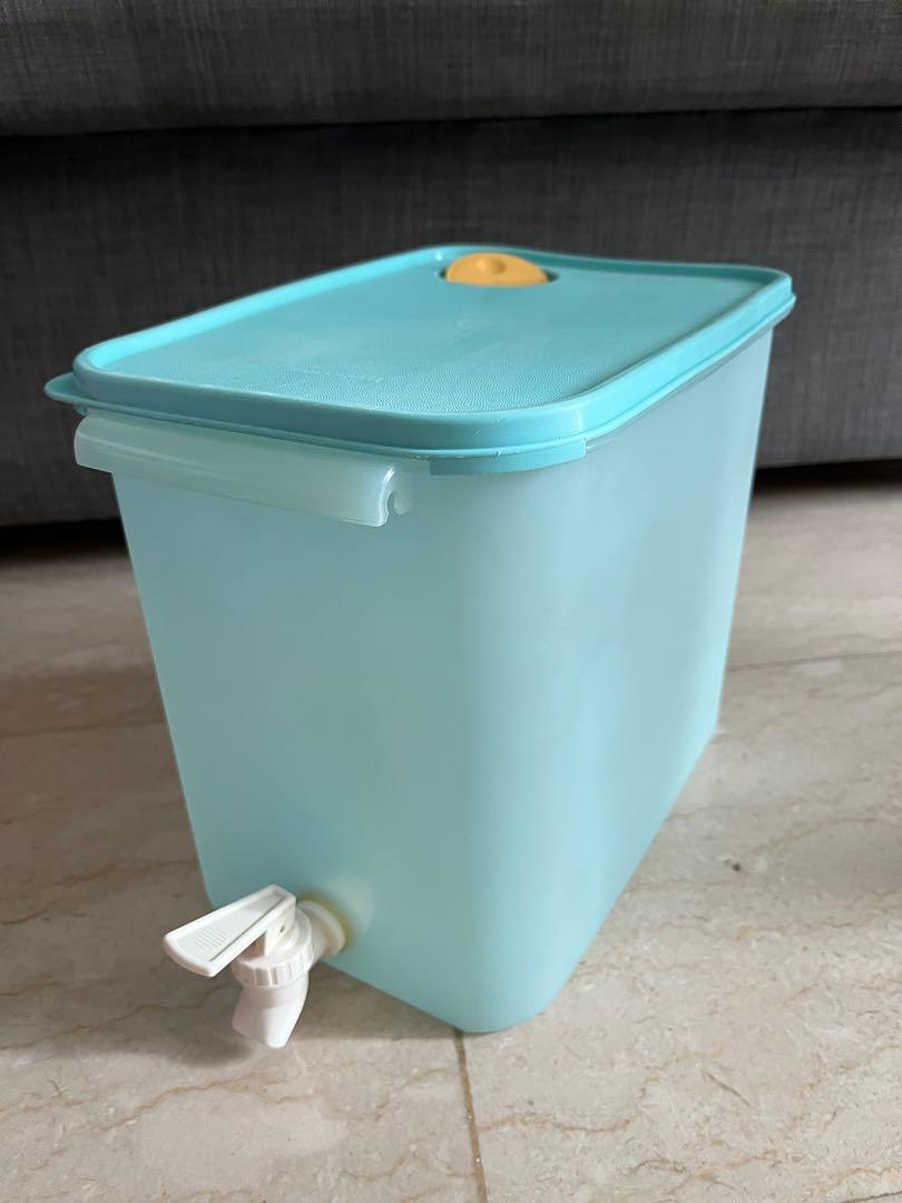 Tupperware Cooler Sports Bottle Water Dispenser, Furniture & Home ...