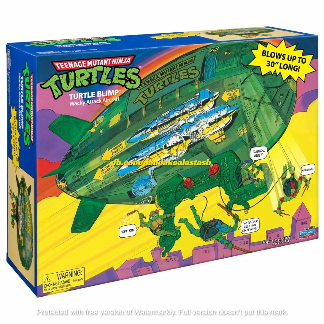 Turtle Blimp Vehicle Teenage Mutant Ninja Turtles Classic TMNT, Hobbies ...