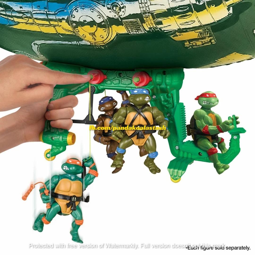 Turtle Blimp Vehicle Teenage Mutant Ninja Turtles Classic TMNT, Hobbies ...