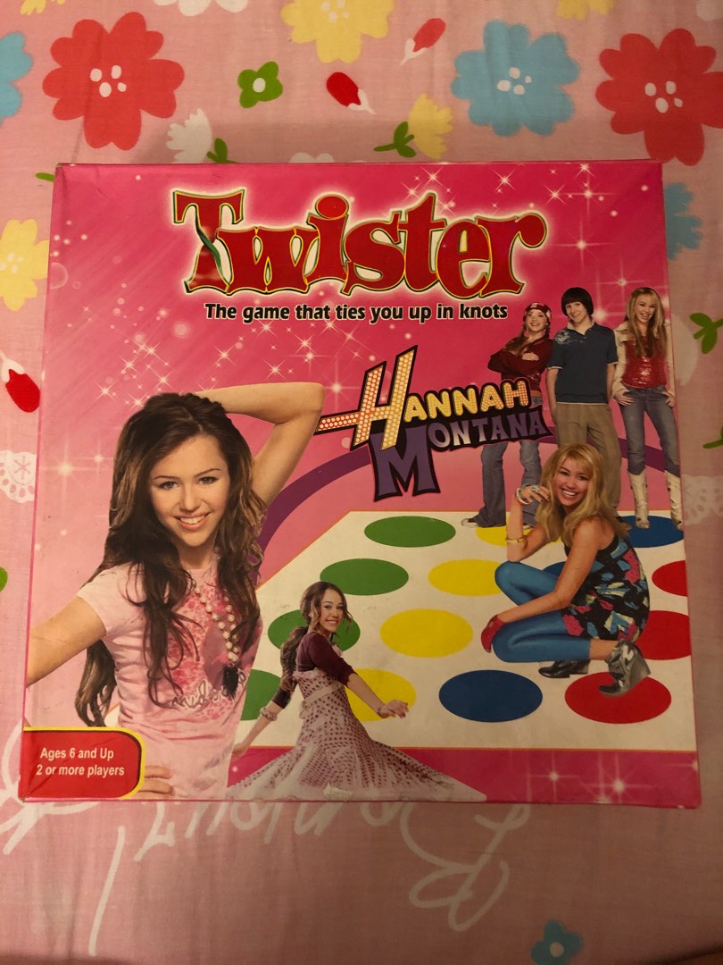 Hannah Montana Twister Game , Hobbies & Toys, Toys & Games on Carousell