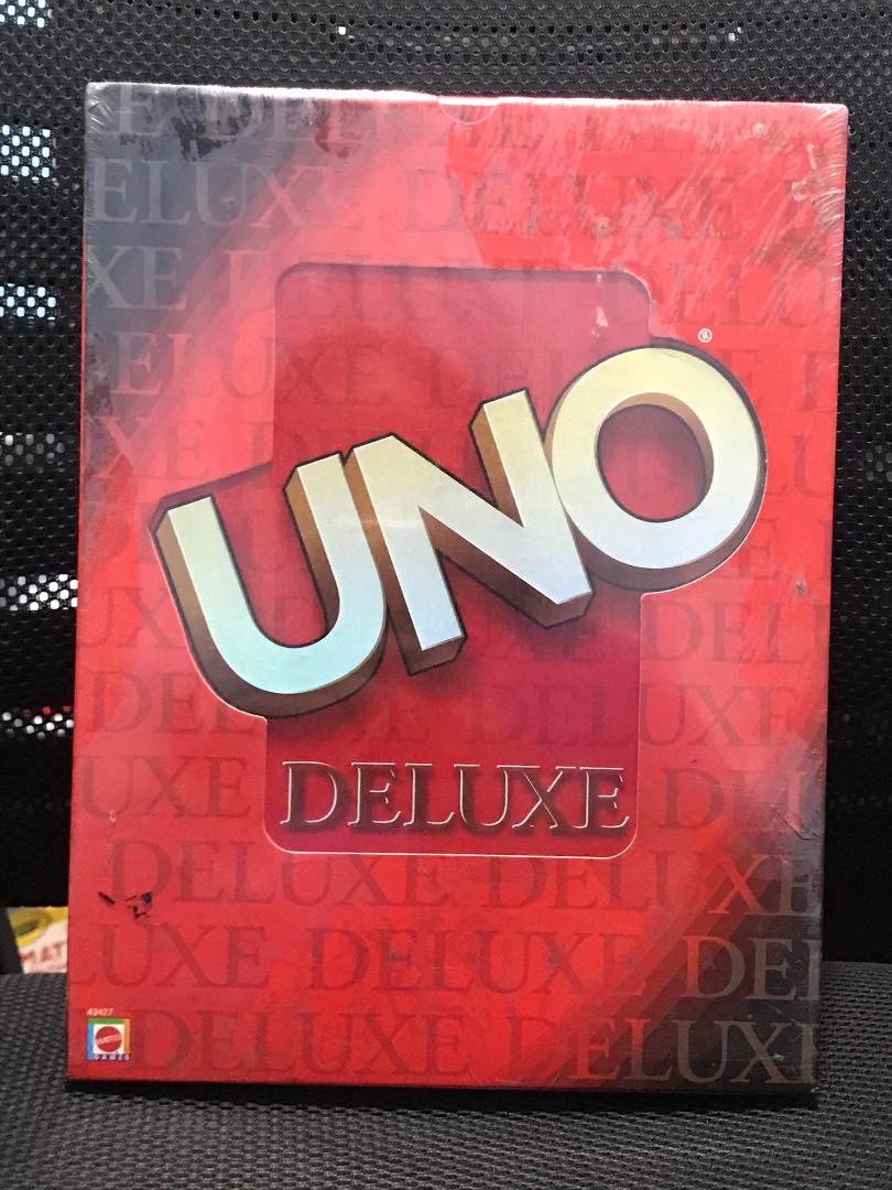 Uno Deluxe 2001 Edition, Hobbies & Toys, Toys & Games on Carousell