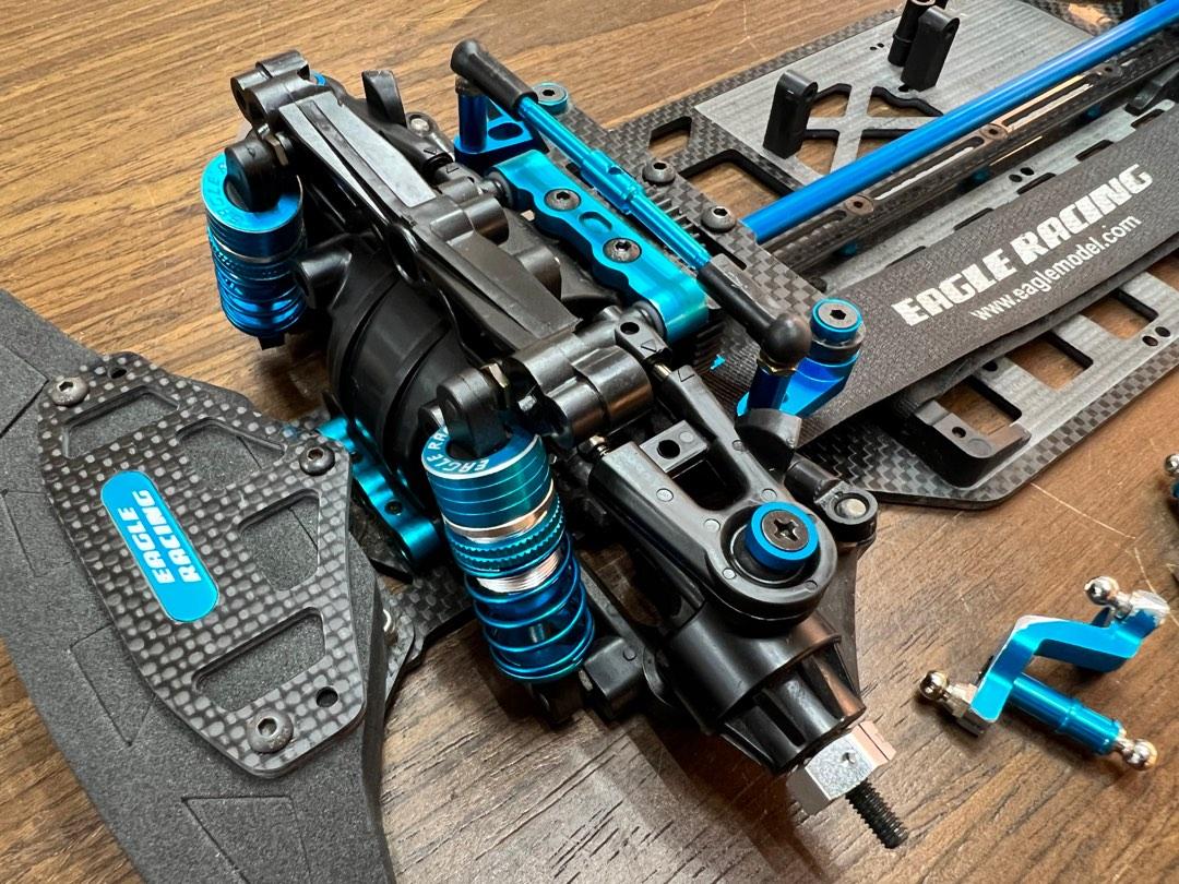 Used RC Car Eagle Racing Tamiya TT01 front motor Drift Chassis, Hobbies ...