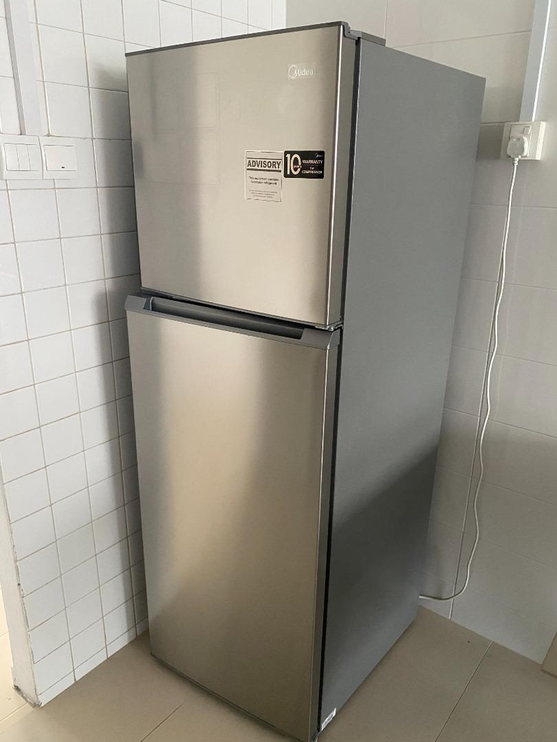 Used Midea fridge (self-collect from Yishun), TV & Home Appliances ...