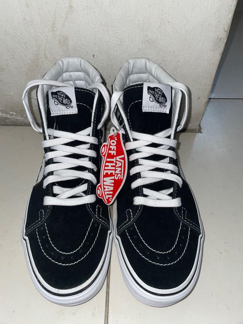 vans sk8-hi DSM check, Women's Fashion, Footwear, Sneakers on Carousell