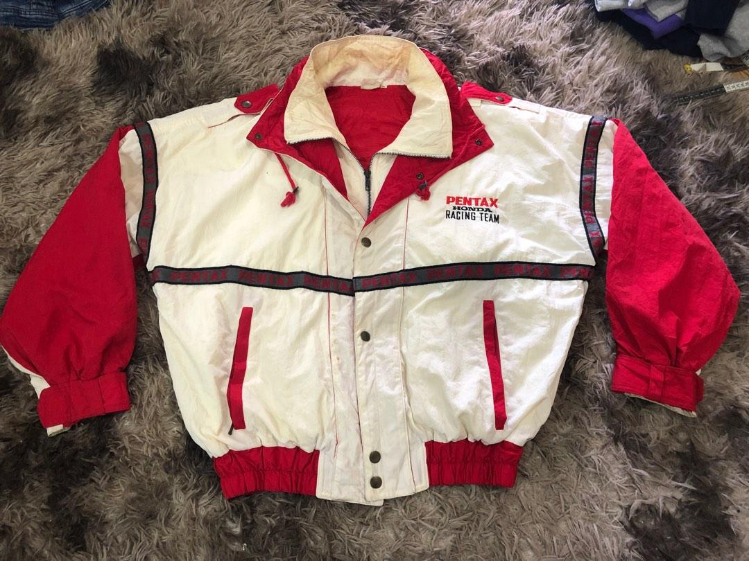 Vintage 80’s Honda Racing Team bomber jacket, Men's Fashion, Coats ...