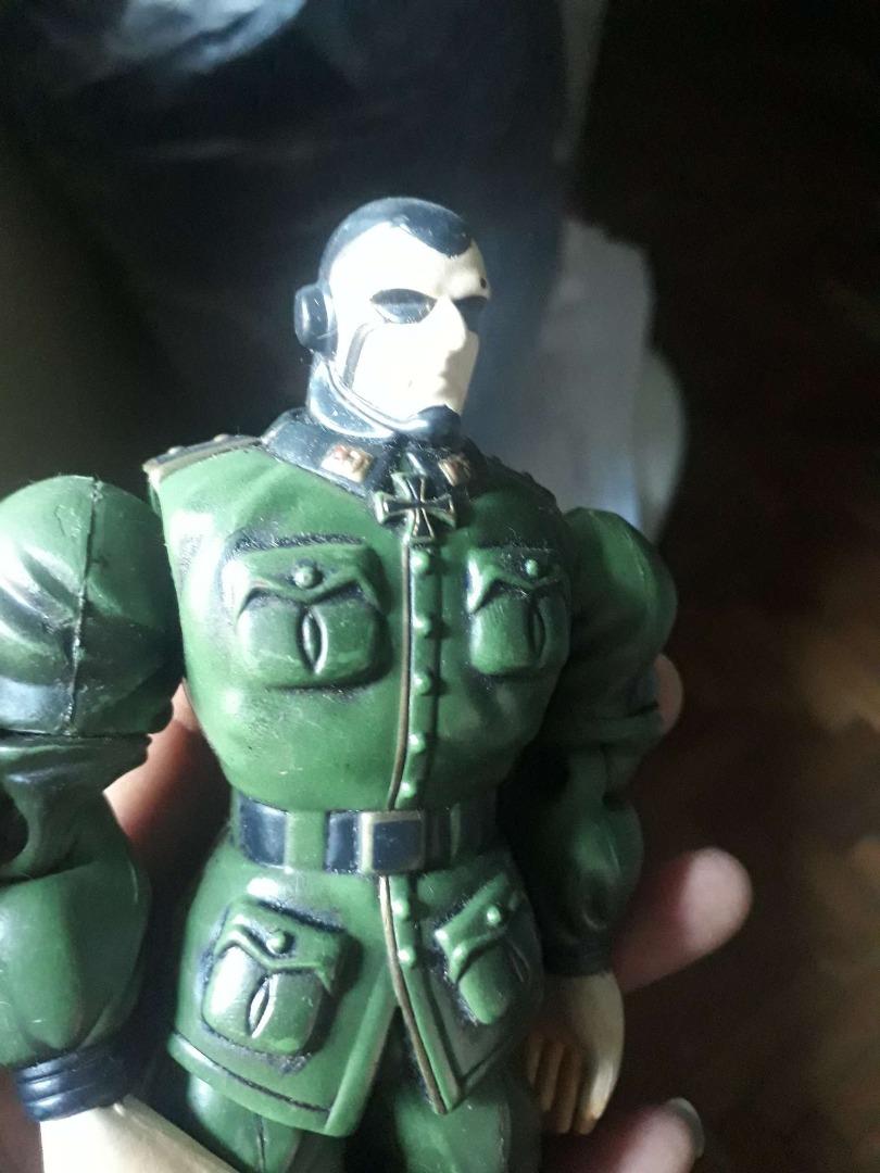 Vintage Kinnikuman Brocken Jr. Green Romando PVC Action Figure JAPAN ...