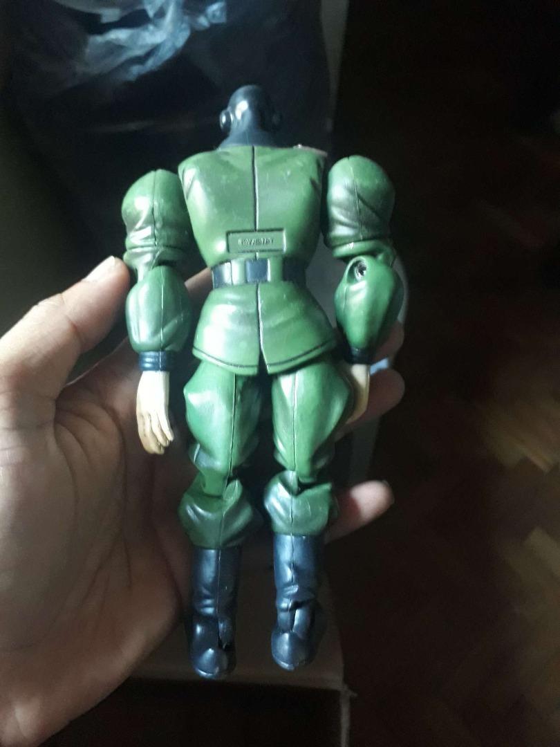 Vintage Kinnikuman Brocken Jr. Green Romando PVC Action Figure JAPAN ...