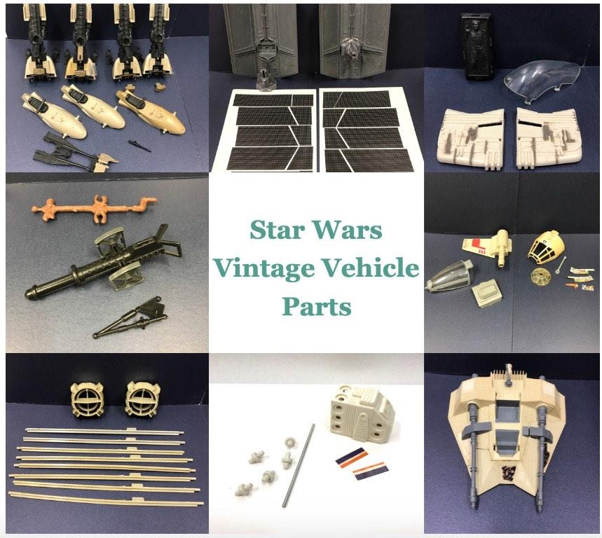 Vintage Star Wars Kenner Original Vehicle Playset Spare / Replacement ...