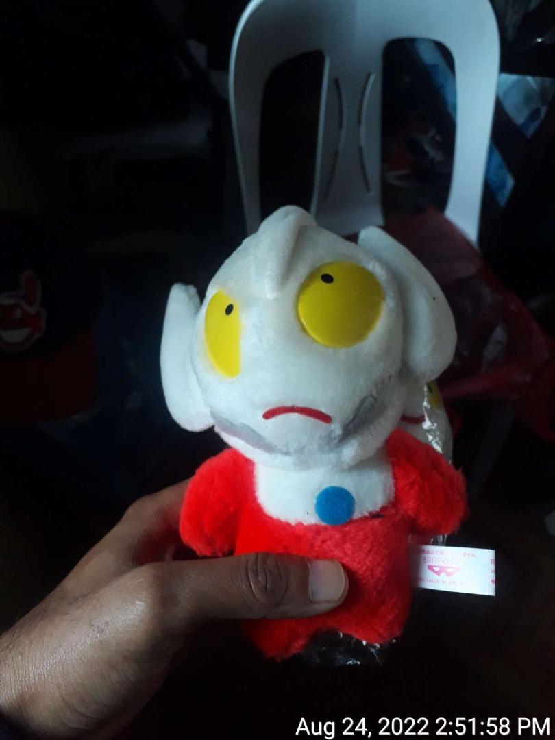 Vintage Ultraman Banpresto 6" Plush 1992 Stuffed Toy Doll Japan ...