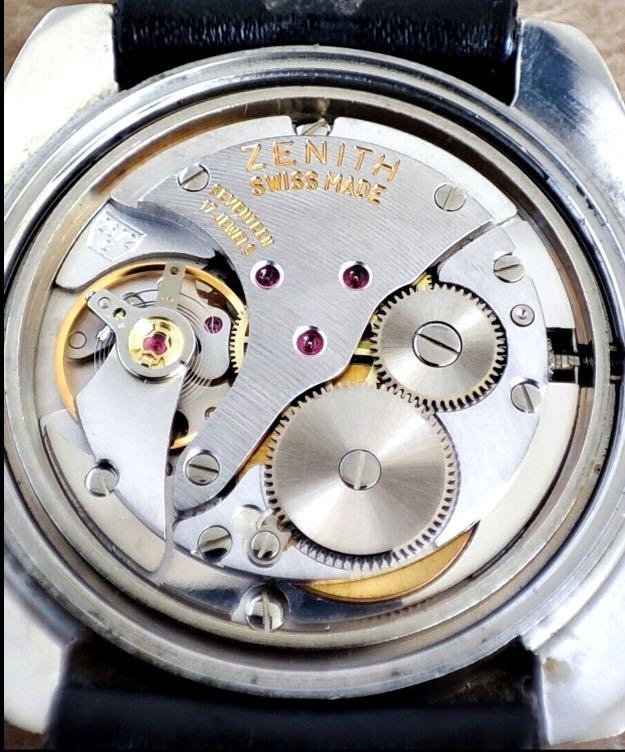 Vintage ZENITH SURF 01.1300.365 Manual Wind Stainless steel 35mm Mens ...