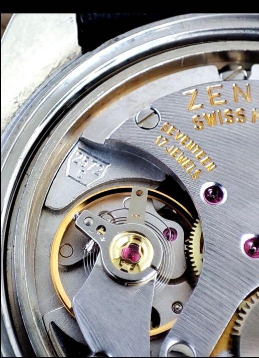 Vintage ZENITH SURF 01.1300.365 Manual Wind Stainless steel 35mm Mens ...