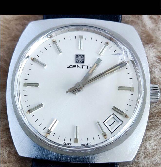 Vintage ZENITH SURF 01.1300.365 Manual Wind Stainless steel 35mm Mens ...