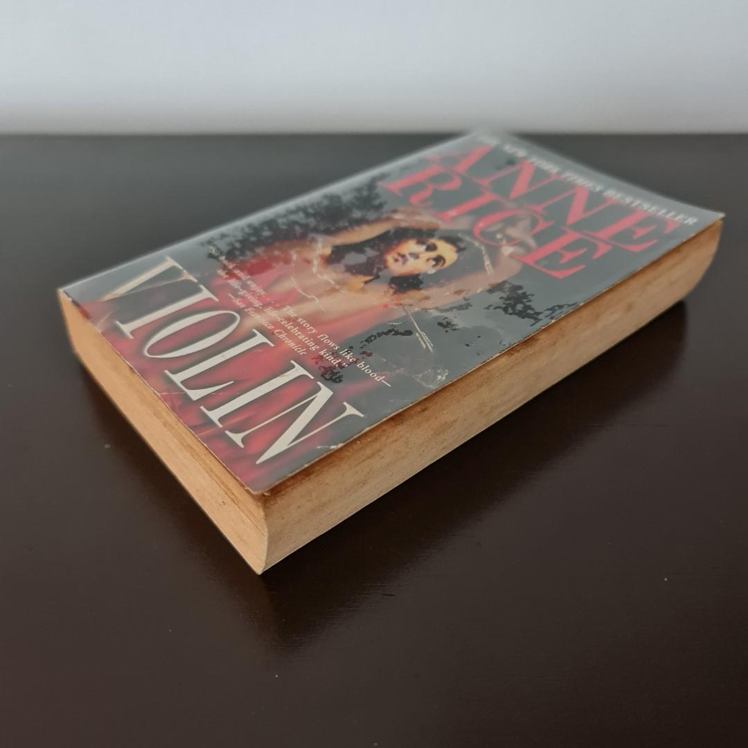 Violin by Anne Rice, Hobbies & Toys, Books & Magazines, Fiction & Non ...
