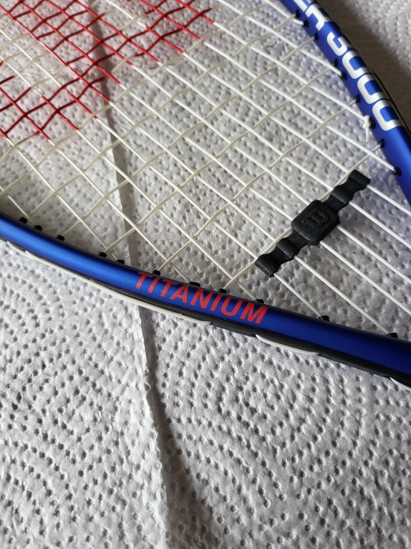 Wilson racket, Sports Equipment, Sports & Games, Racket & Ball Sports ...