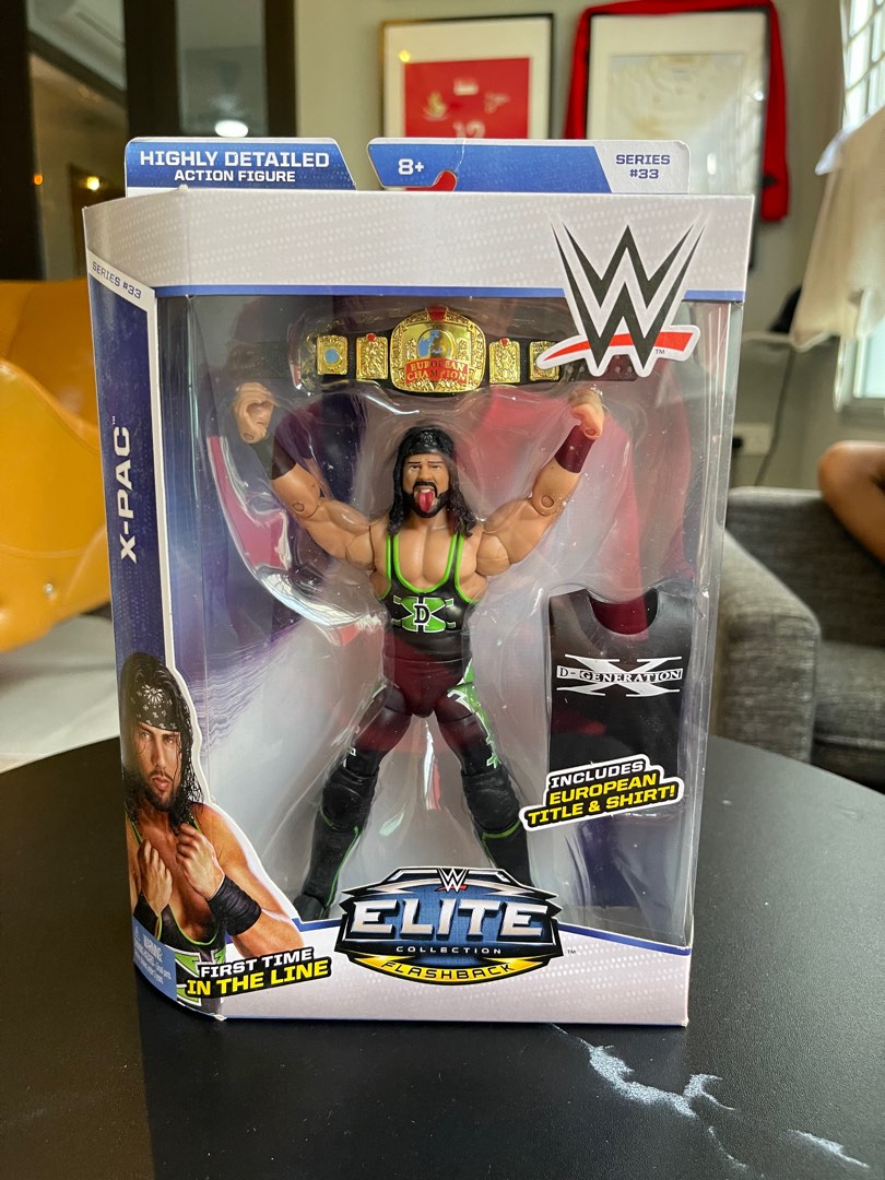 WWE Mattel Elite Xpac X-pac, Hobbies & Toys, Toys & Games on Carousell