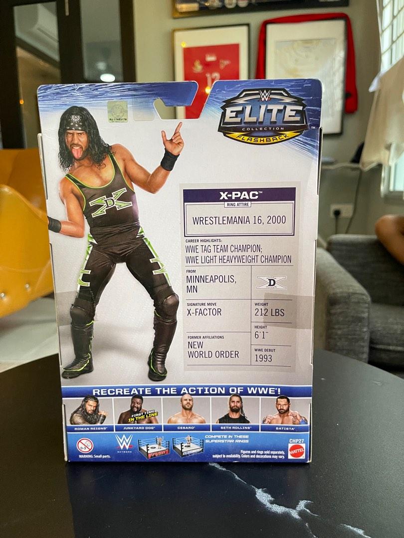 WWE Mattel Elite Xpac X-pac, Hobbies & Toys, Toys & Games on Carousell