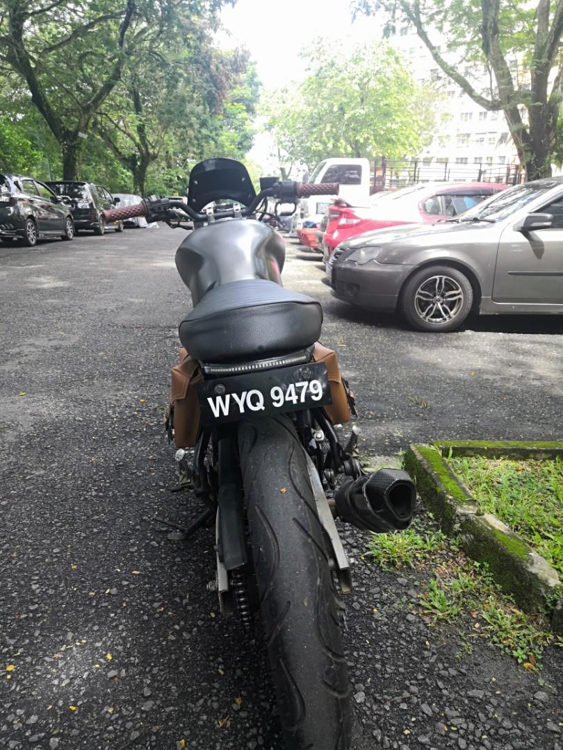 Yamaha fz v2 custome cafe racer, Motorbikes on Carousell