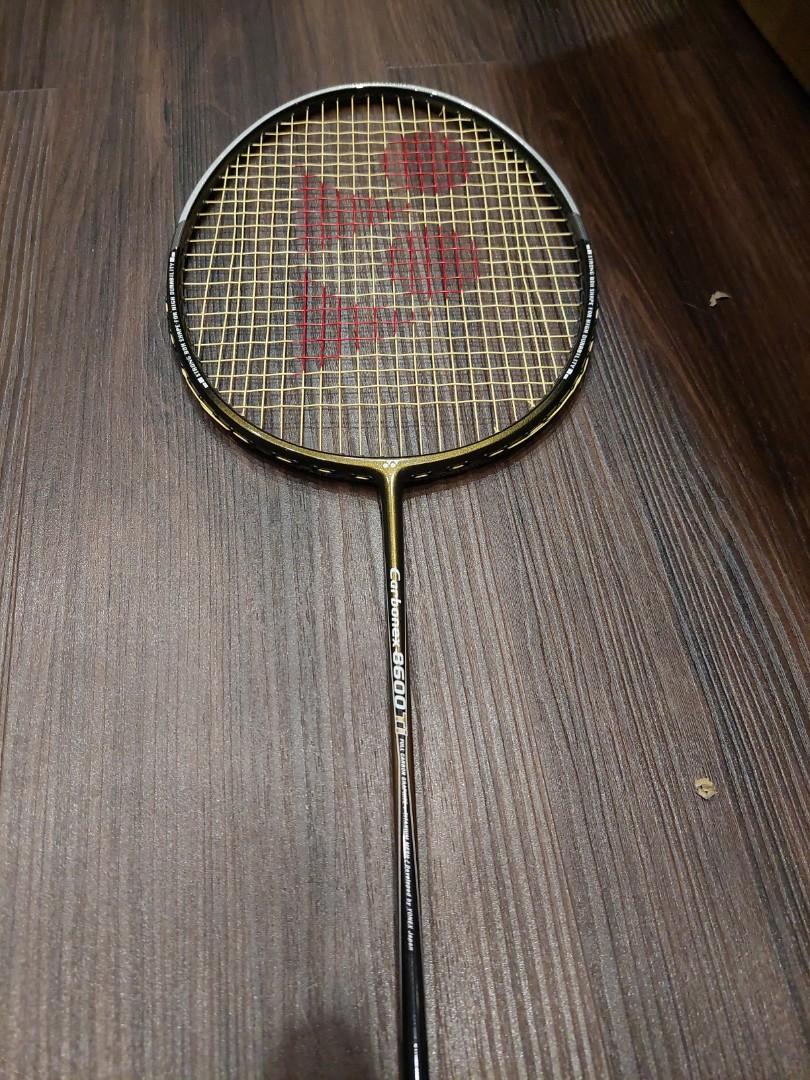 Yonex Carbonex 8600 Ti Badminton Racket, Sports Equipment, Sports ...